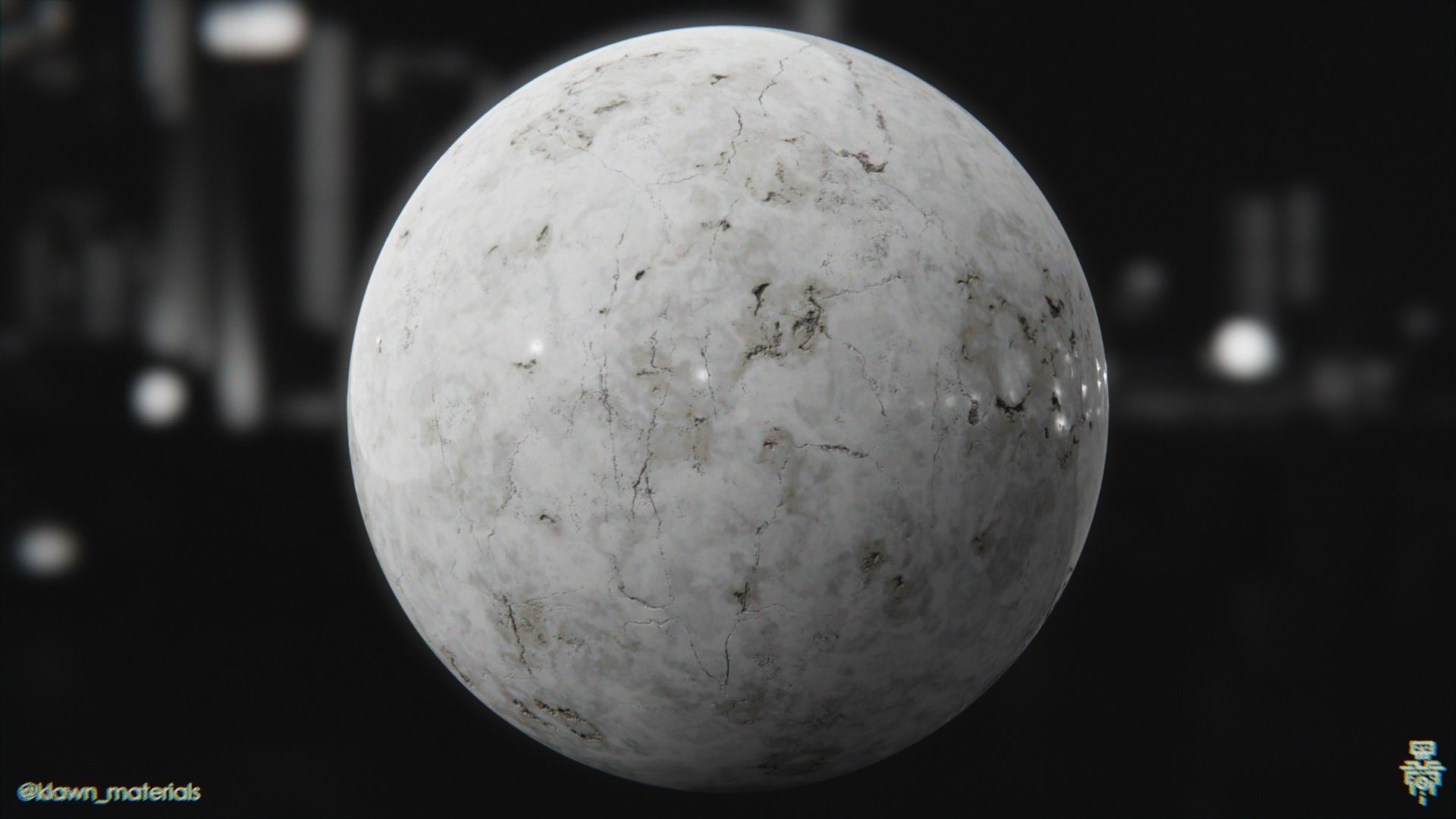 Procedural White Marble Material plus 4k PBR Textures Texture | CGTrader