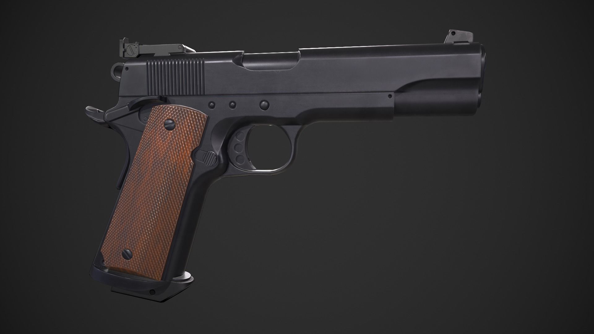 3D model Colt 1911 VR / AR / low-poly | CGTrader