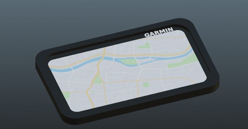 3D model Garmin Navigationssystem VR / AR / low-poly | CGTrader