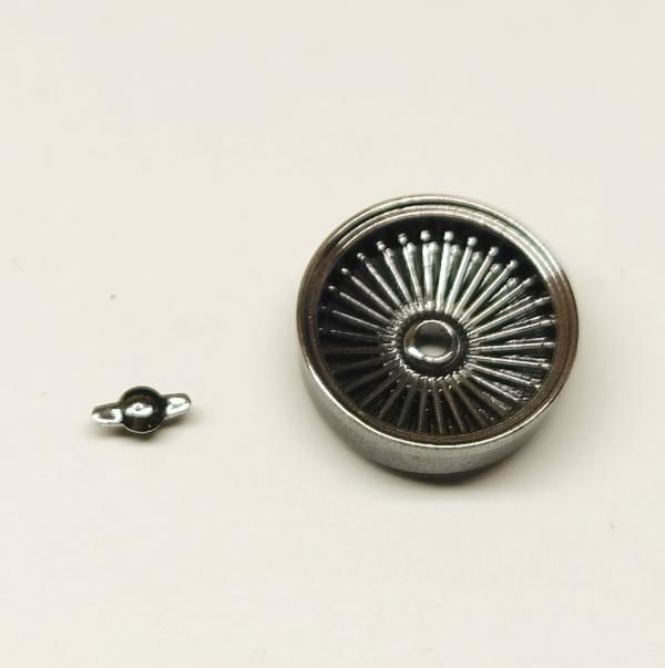 Resin 3d printable Dayton wire wheels for scale car models 3D model 3D ...