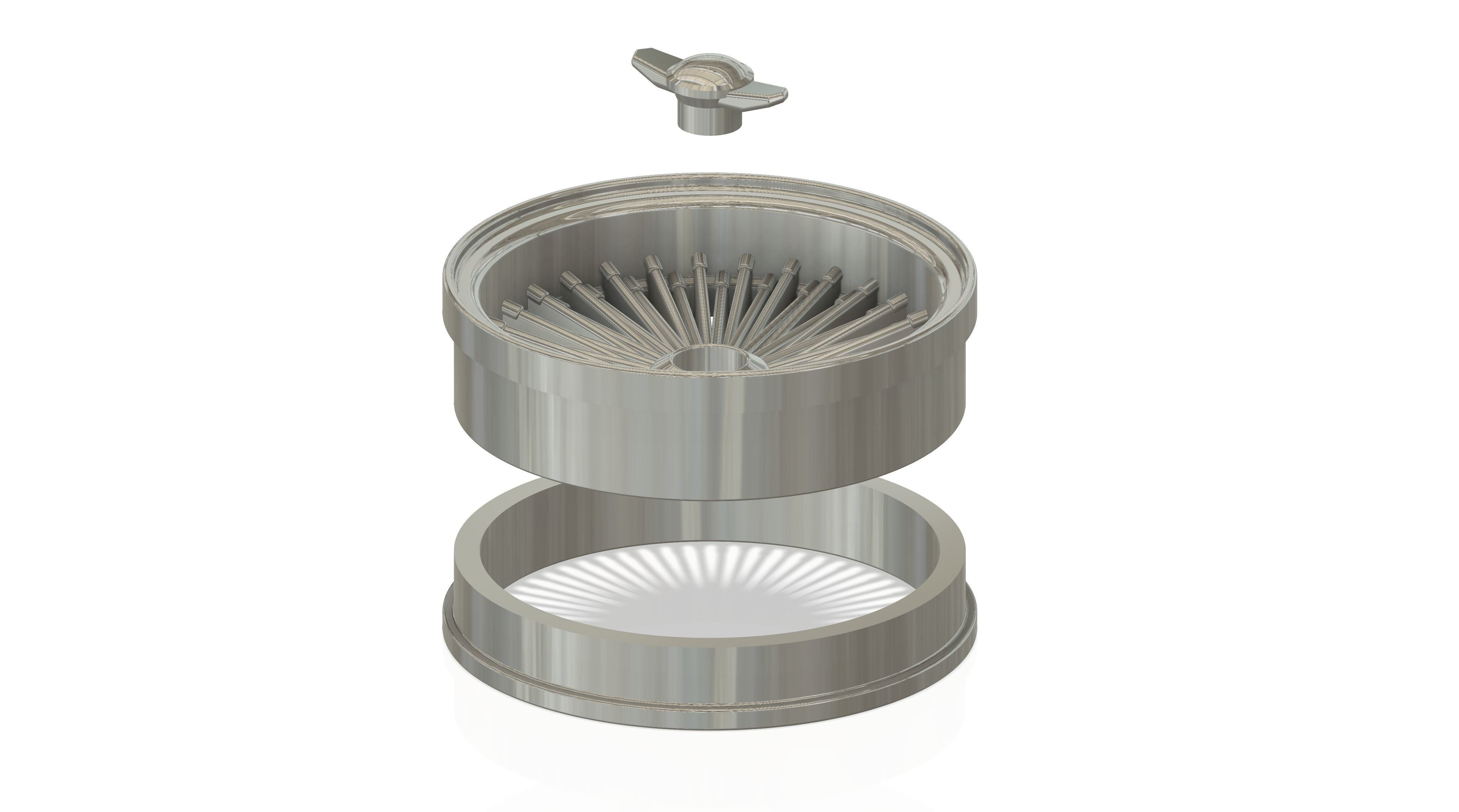 Resin 3d printable Dayton wire wheels for scale car models 3D model 3D ...