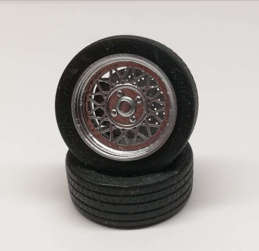 Resin 3d printable scale car model tires - High and low profile 3D ...