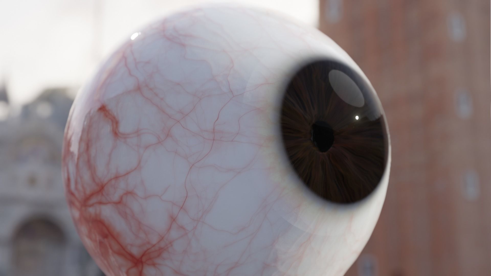 3D model Ultra Realistic Eye Ball VR / AR / low-poly | CGTrader