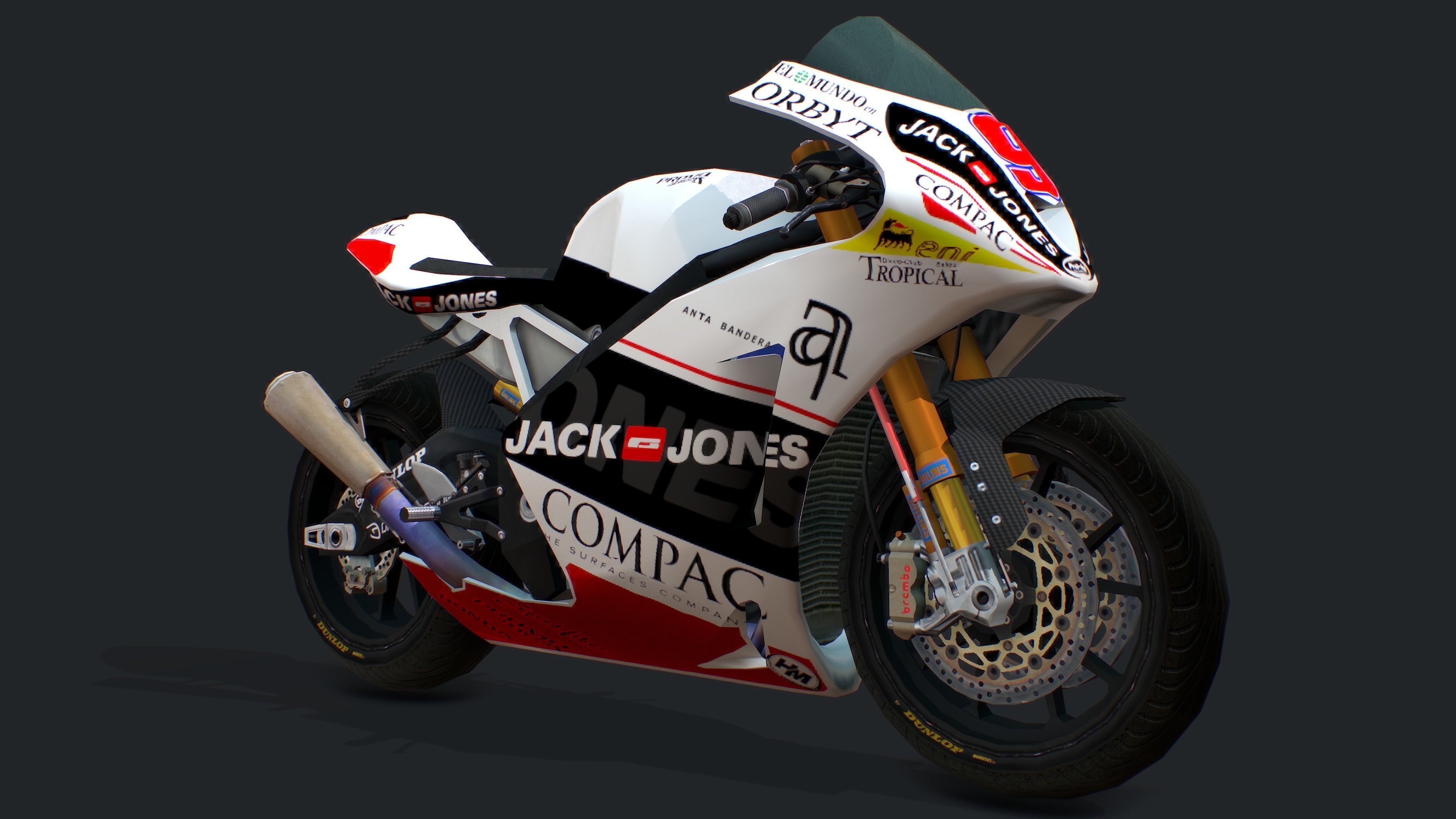 3D model Harris Racing Bike VR / AR / low-poly | CGTrader