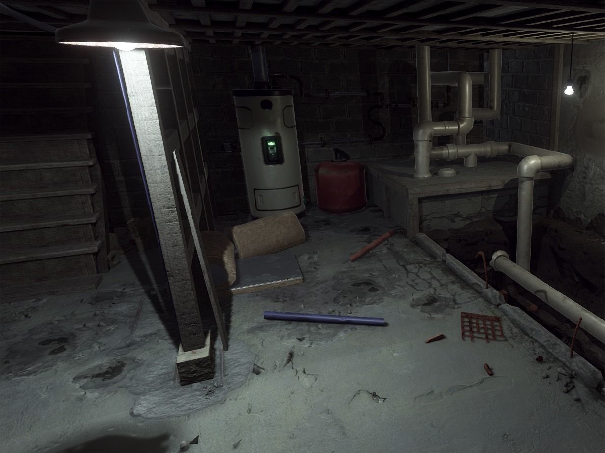 3D model URBAN BASEMENT VR / AR / low-poly | CGTrader