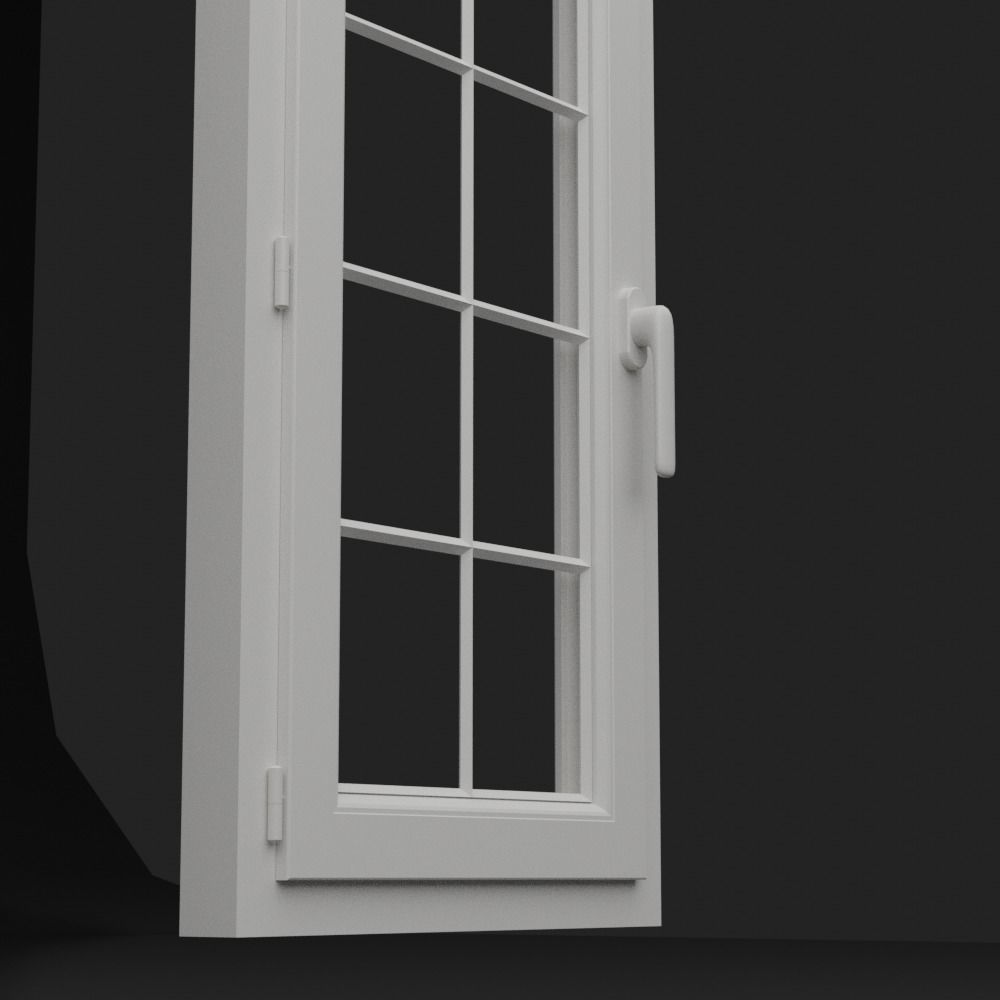 3D model Basic Low-Poly Windows VR / AR / low-poly | CGTrader