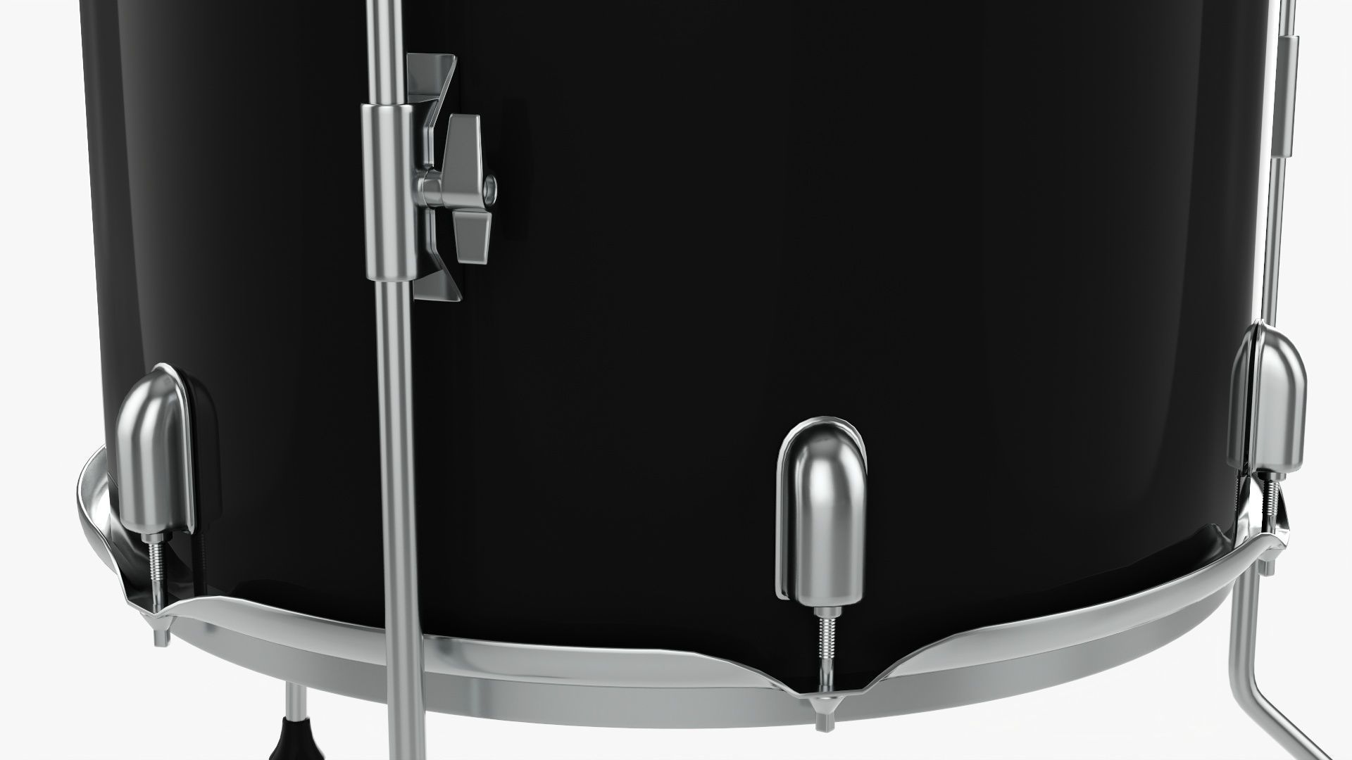 Floor Tom drum acoustic 3D model | CGTrader