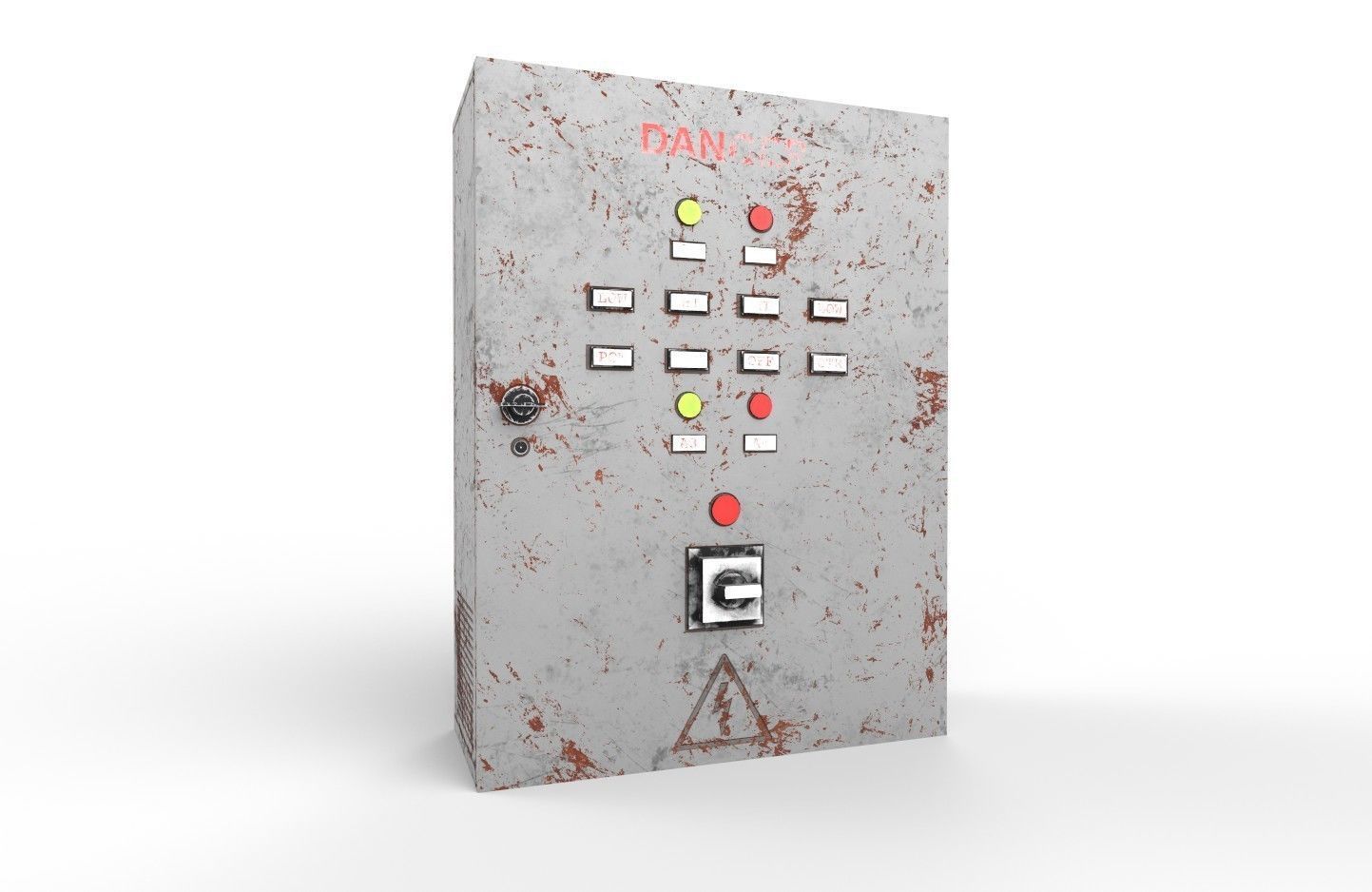 3D model Electrical Control Box m1 VR / AR / low-poly | CGTrader