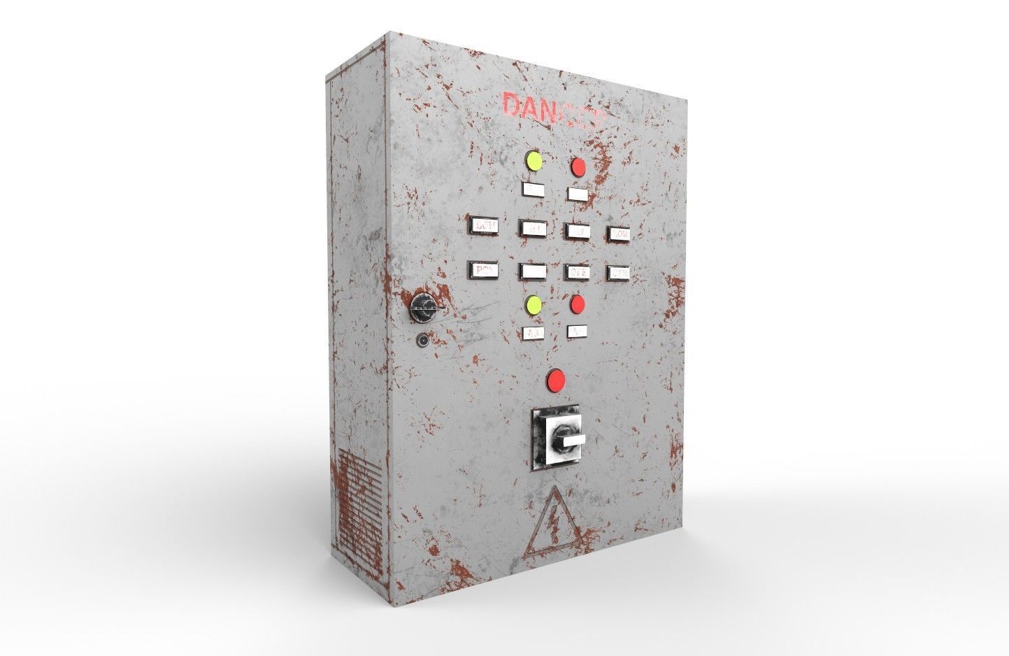 3D model Electrical Control Box m1 VR / AR / low-poly | CGTrader