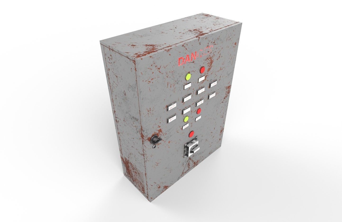 3D model Electrical Control Box m1 VR / AR / low-poly | CGTrader