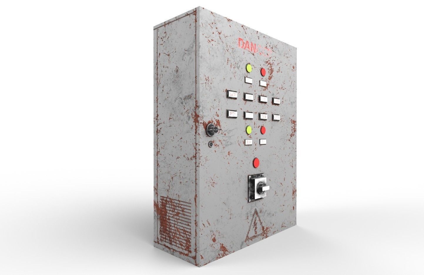 3D model Electrical Control Box m1 VR / AR / low-poly | CGTrader