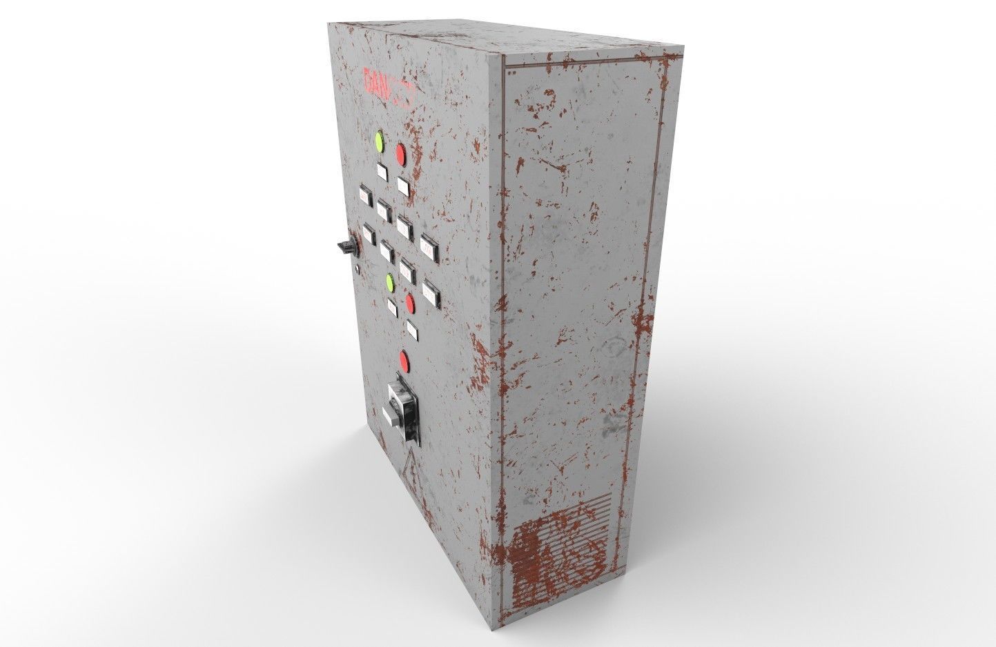 3D model Electrical Control Box m1 VR / AR / low-poly | CGTrader