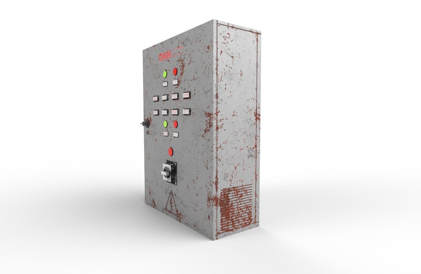 3D model Electrical Control Box m1 VR / AR / low-poly | CGTrader