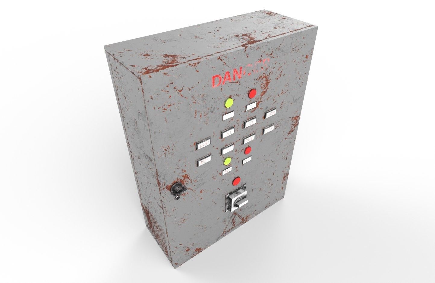 3D model Electrical Control Box m1 VR / AR / low-poly | CGTrader