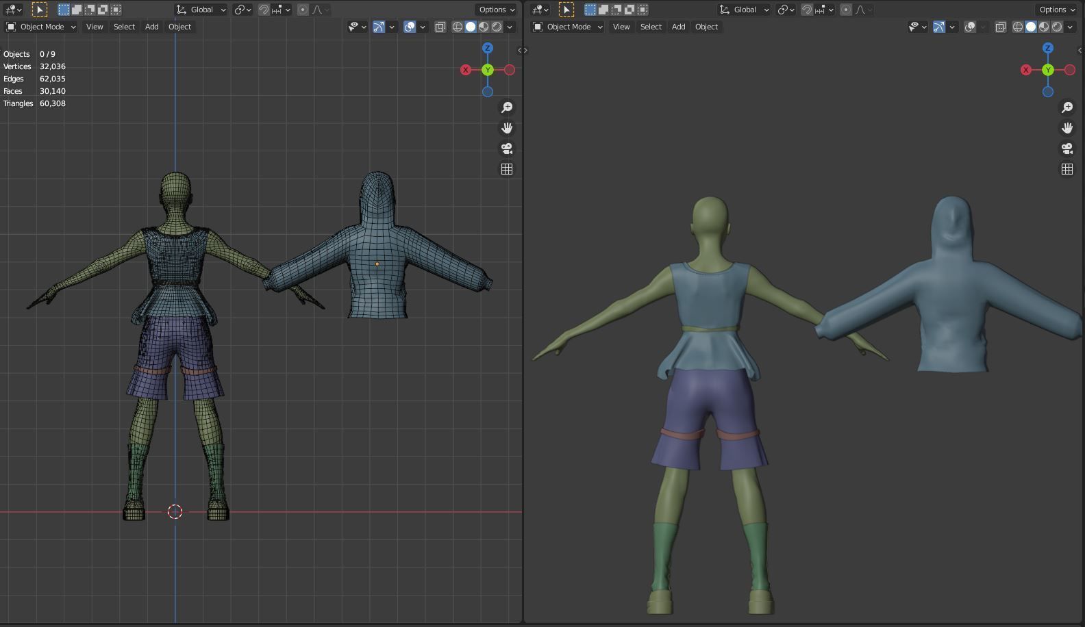 3d clothes with good topology fashion 3D model 3D model | CGTrader