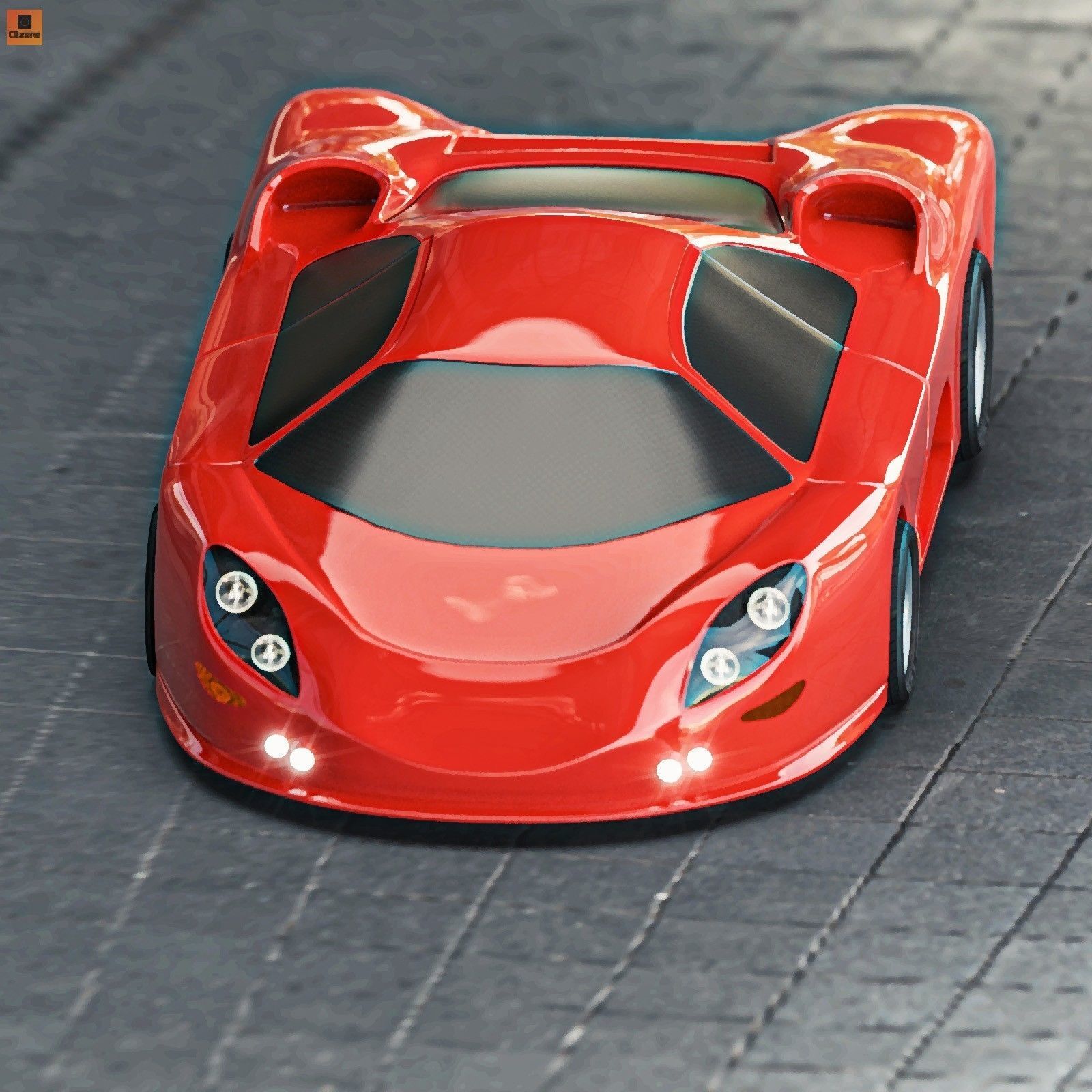 Concept car 3D model | CGTrader
