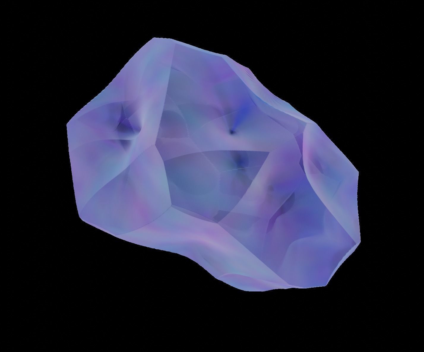 Multiple crystals 3D model | CGTrader