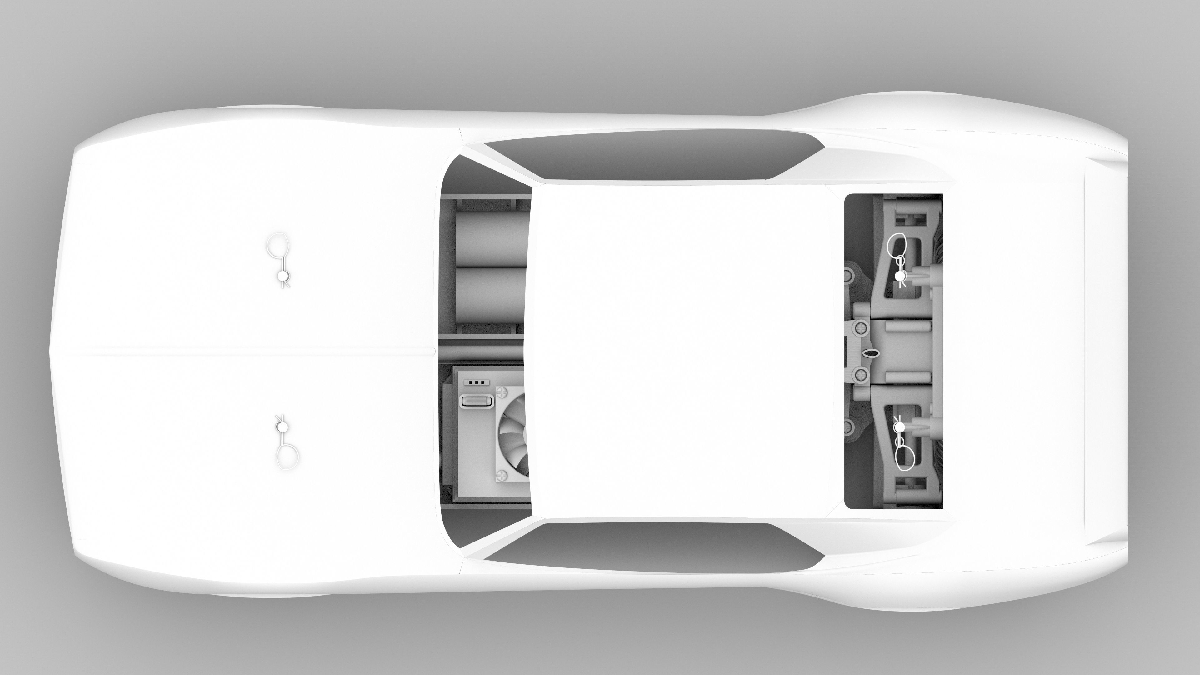 RC Car Tamiya TT-01 with Camaro 1968 SS bodywork 3D model 3D printable ...
