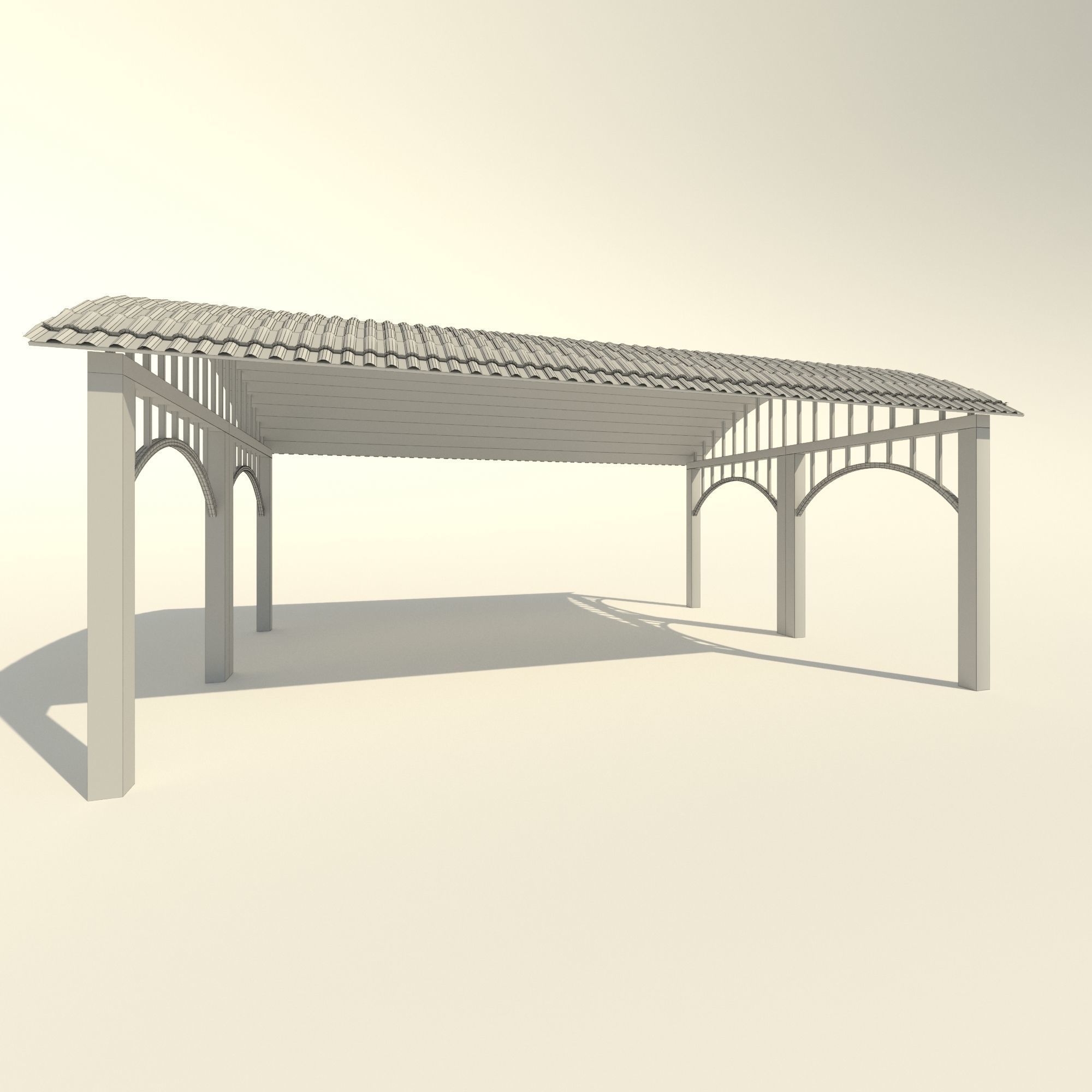 Canopy 3D model | CGTrader