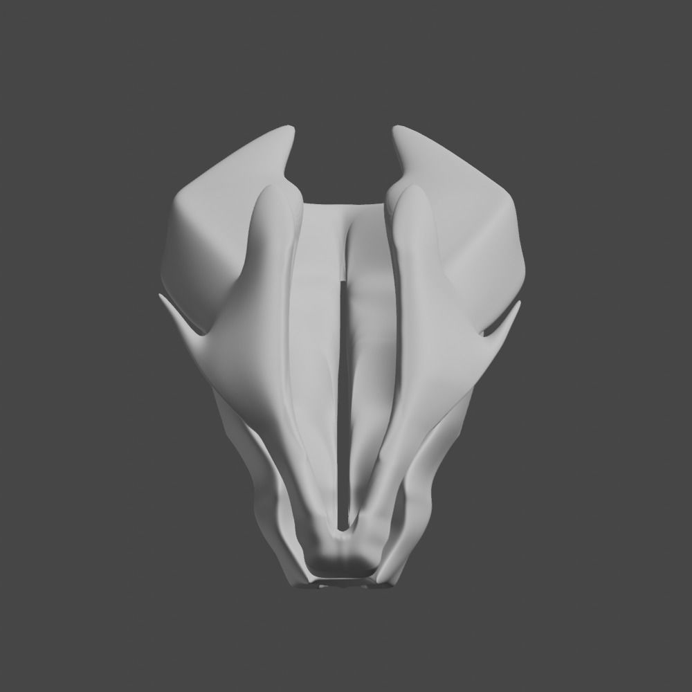 Undertale Character Gaster Blaster Low Poly free VR / AR / low-poly 3D ...
