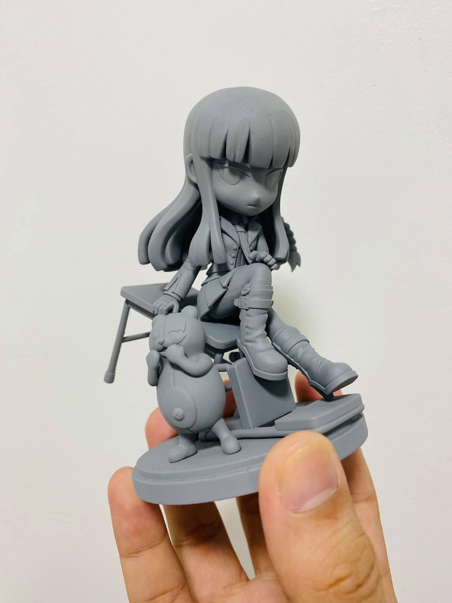 Kyoko Kirigiri Chibi 3D model 3D printable | CGTrader