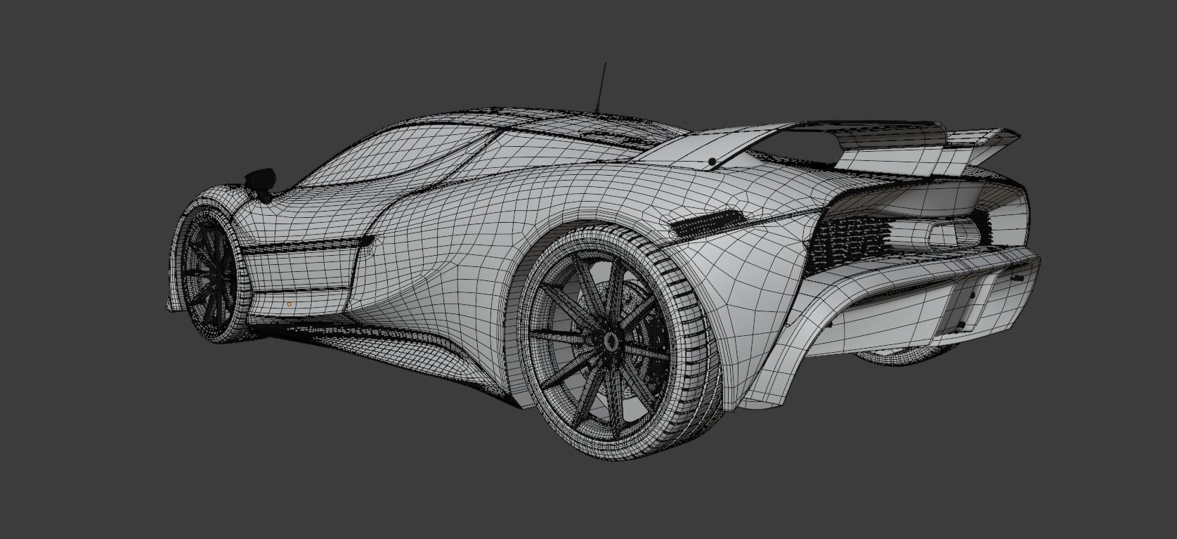 2021 Ferrari Aquila Concept Sportscar-Highly Detailed 3D model | CGTrader