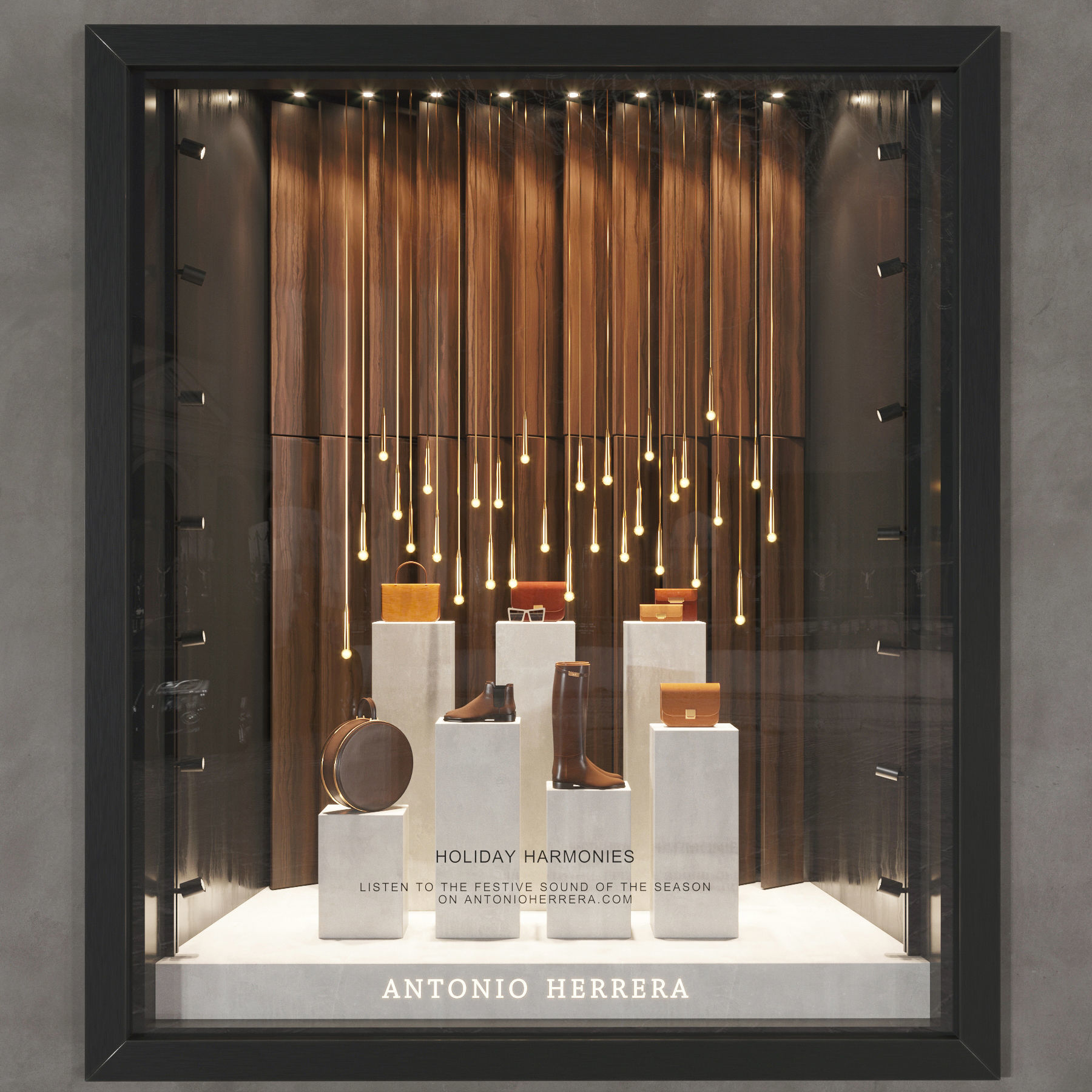 Shop window display 2 3D model | CGTrader