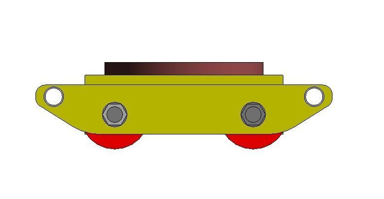 MS-04-CARGO TROLLEY 6TON-13200lb-3D MODEL 3D model | CGTrader