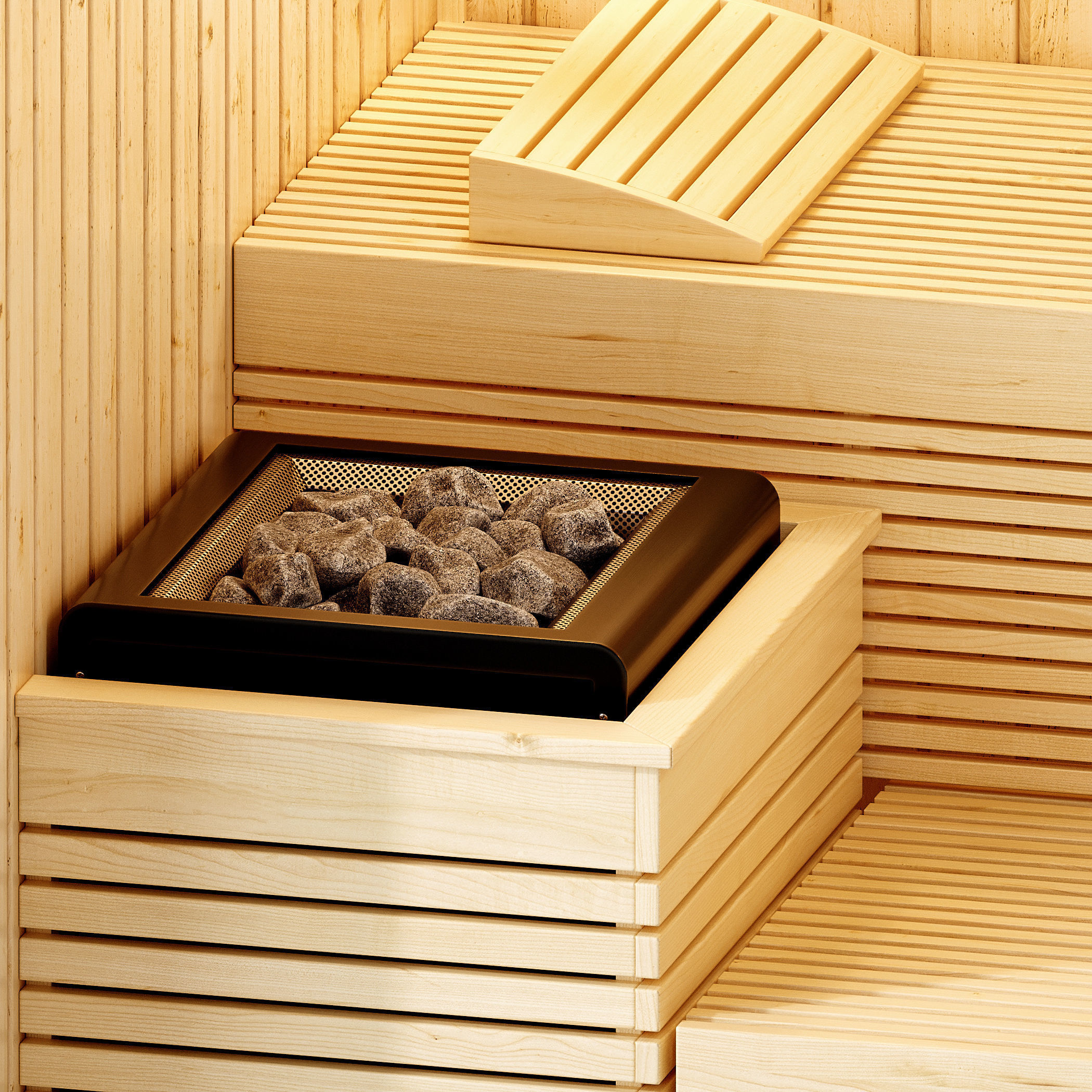 Sauna Sentiotec Panorama Small 3D model | CGTrader