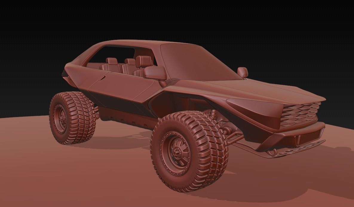 FW4 vehicle 3D model | CGTrader