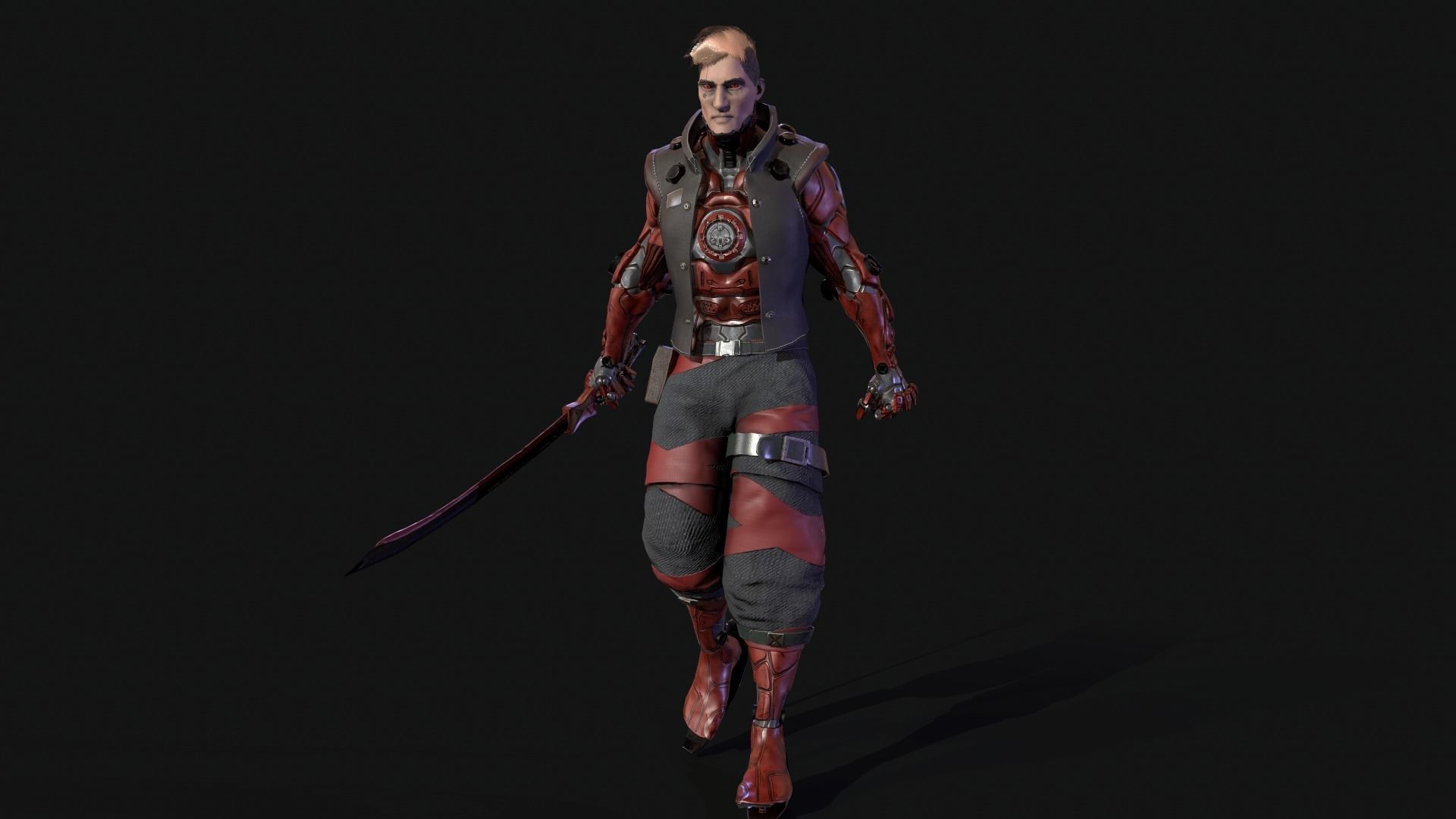 3D model Human Cyber VR / AR / low-poly | CGTrader