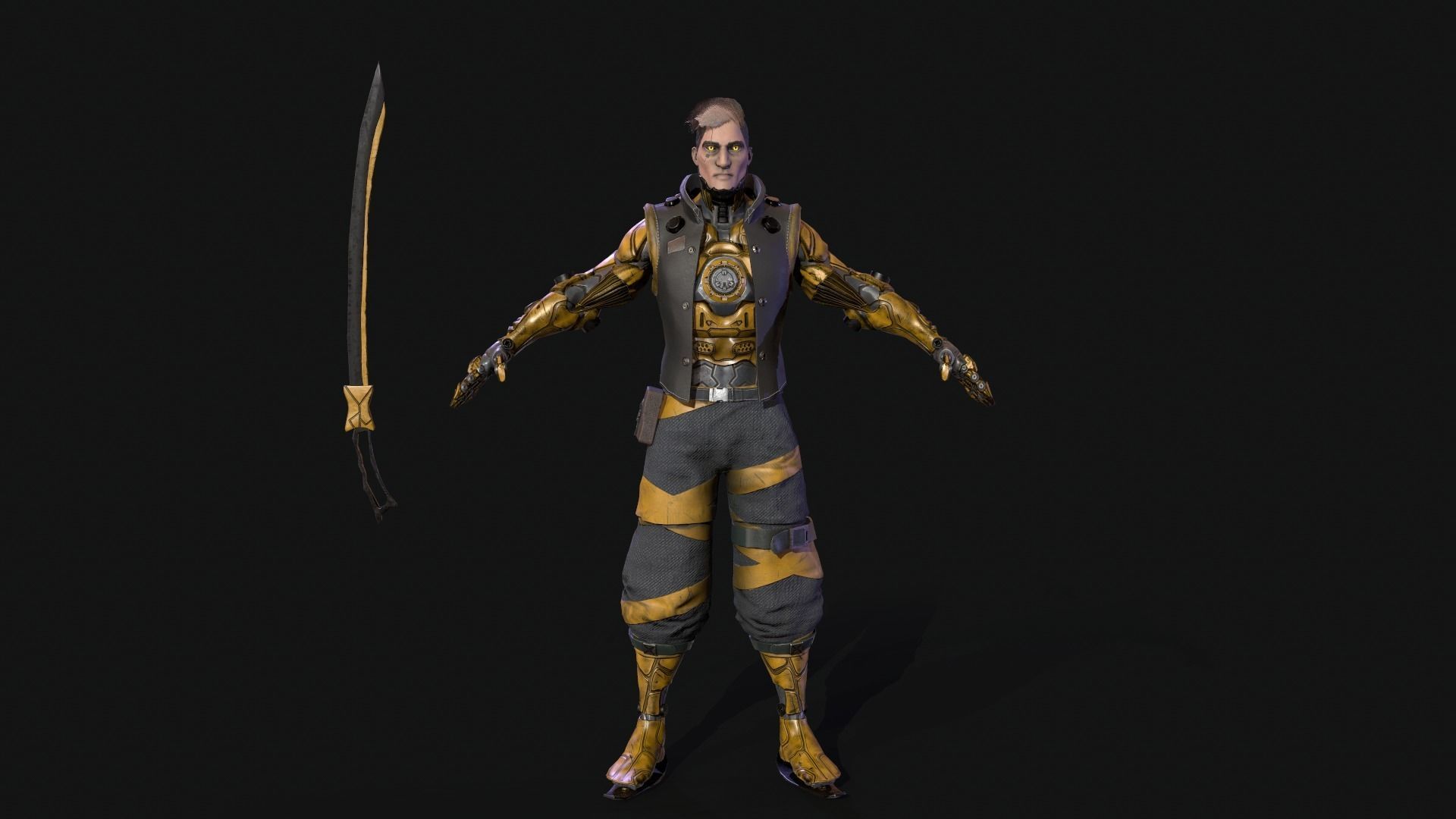 3D model Human Cyber VR / AR / low-poly | CGTrader