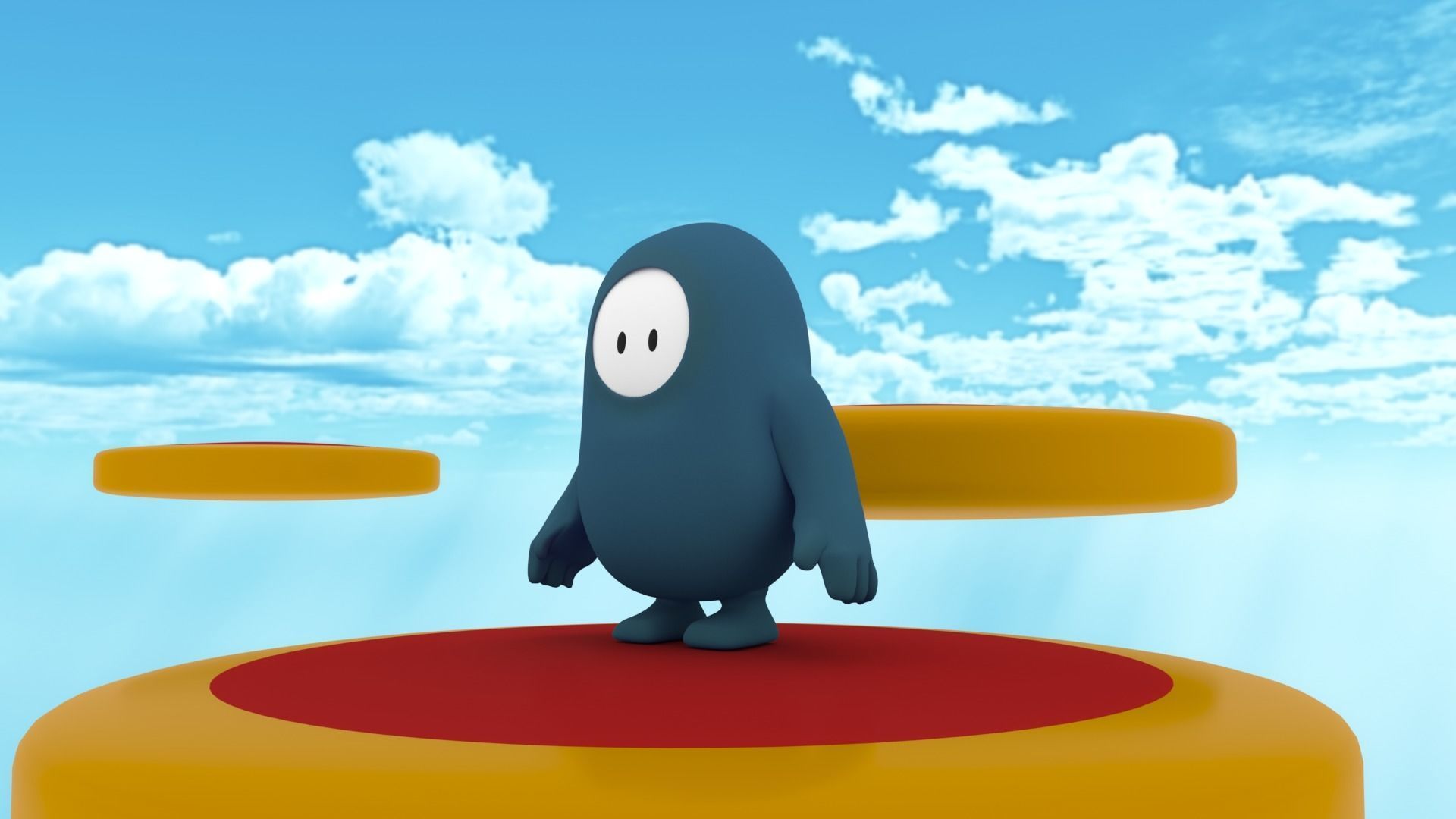 Fall Guys Character free VR / AR / low-poly 3D model | CGTrader