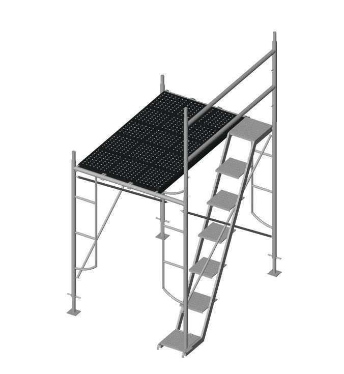 MS-03-SCAFFOLD-REVIT FAMILY 3D MODEL 3D model | CGTrader