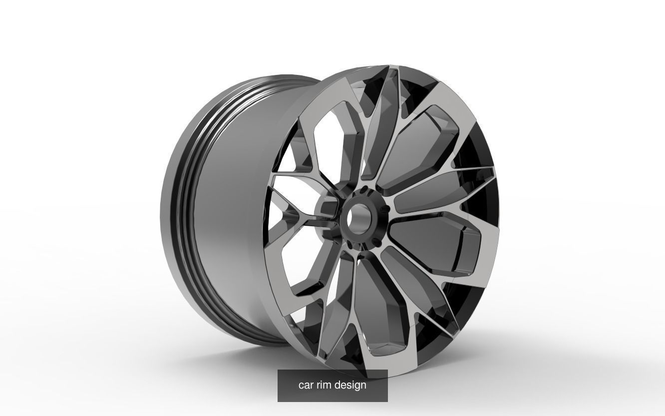 Modern stock of more 64 models of wheels scalable and printable 3D ...
