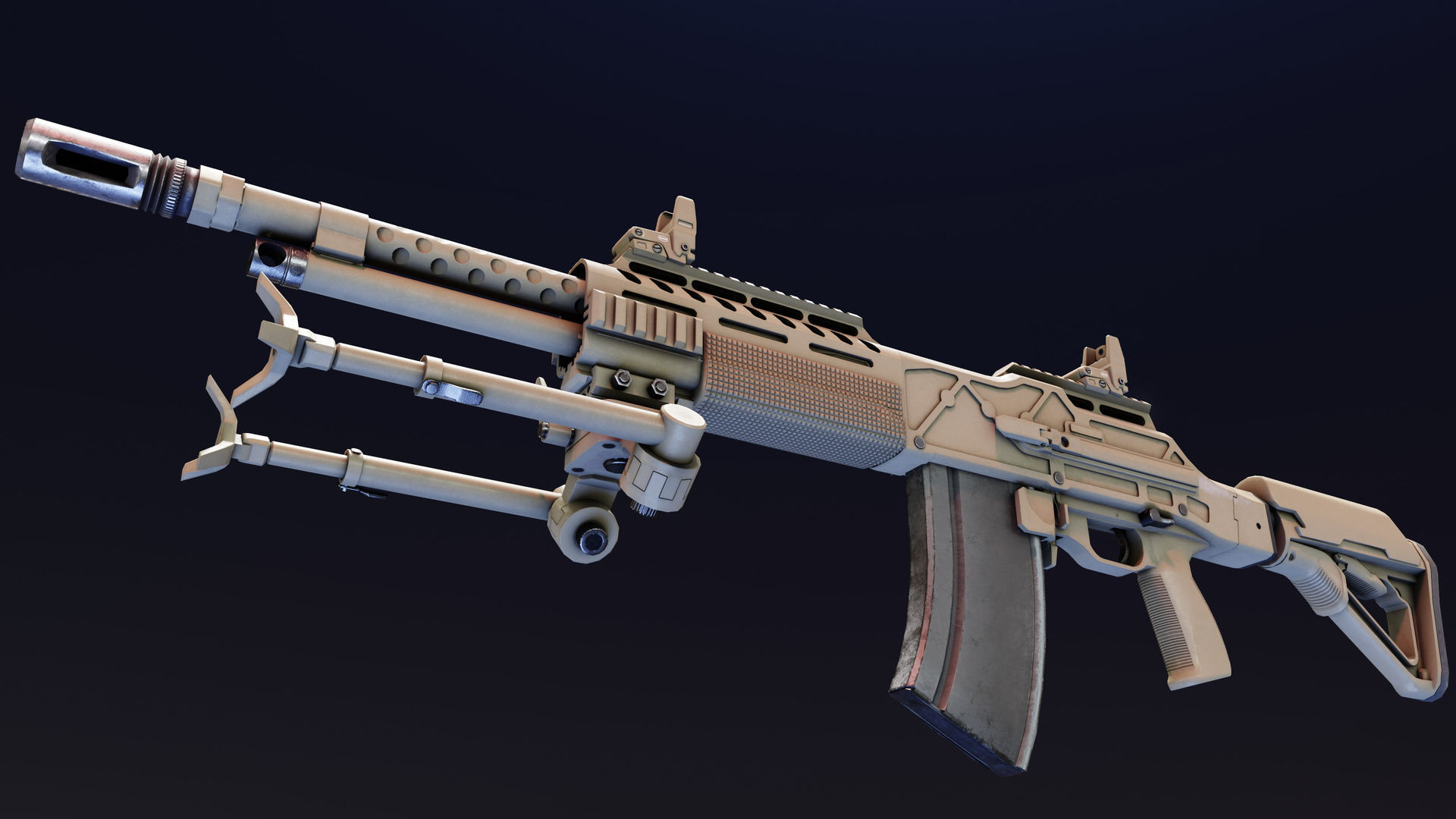 3D model Ohio Ordnance HCAR VR / AR / low-poly | CGTrader