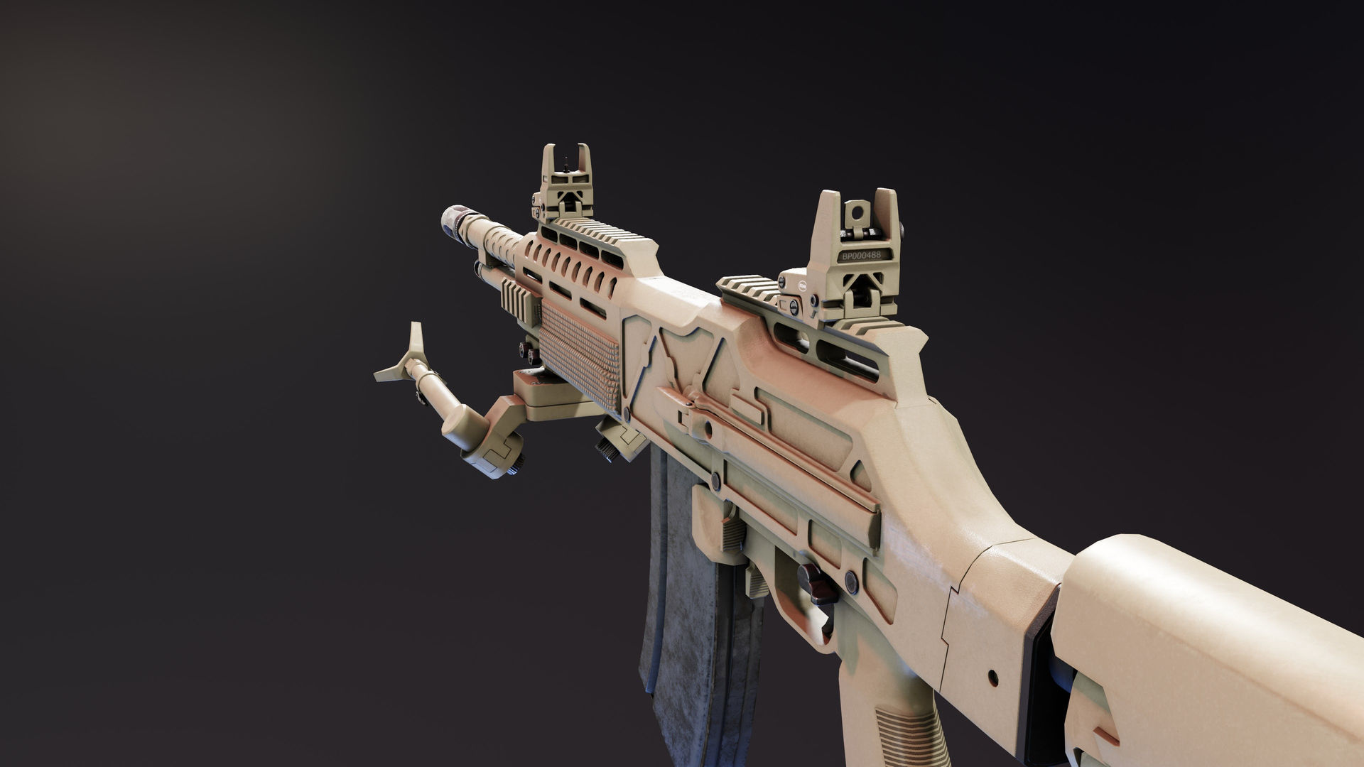 3D model Ohio Ordnance HCAR VR / AR / low-poly | CGTrader