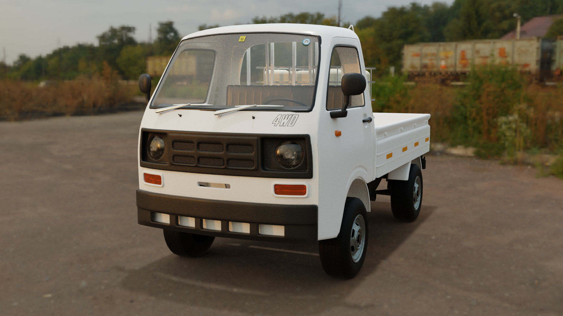 suzuki carry 3D model | CGTrader