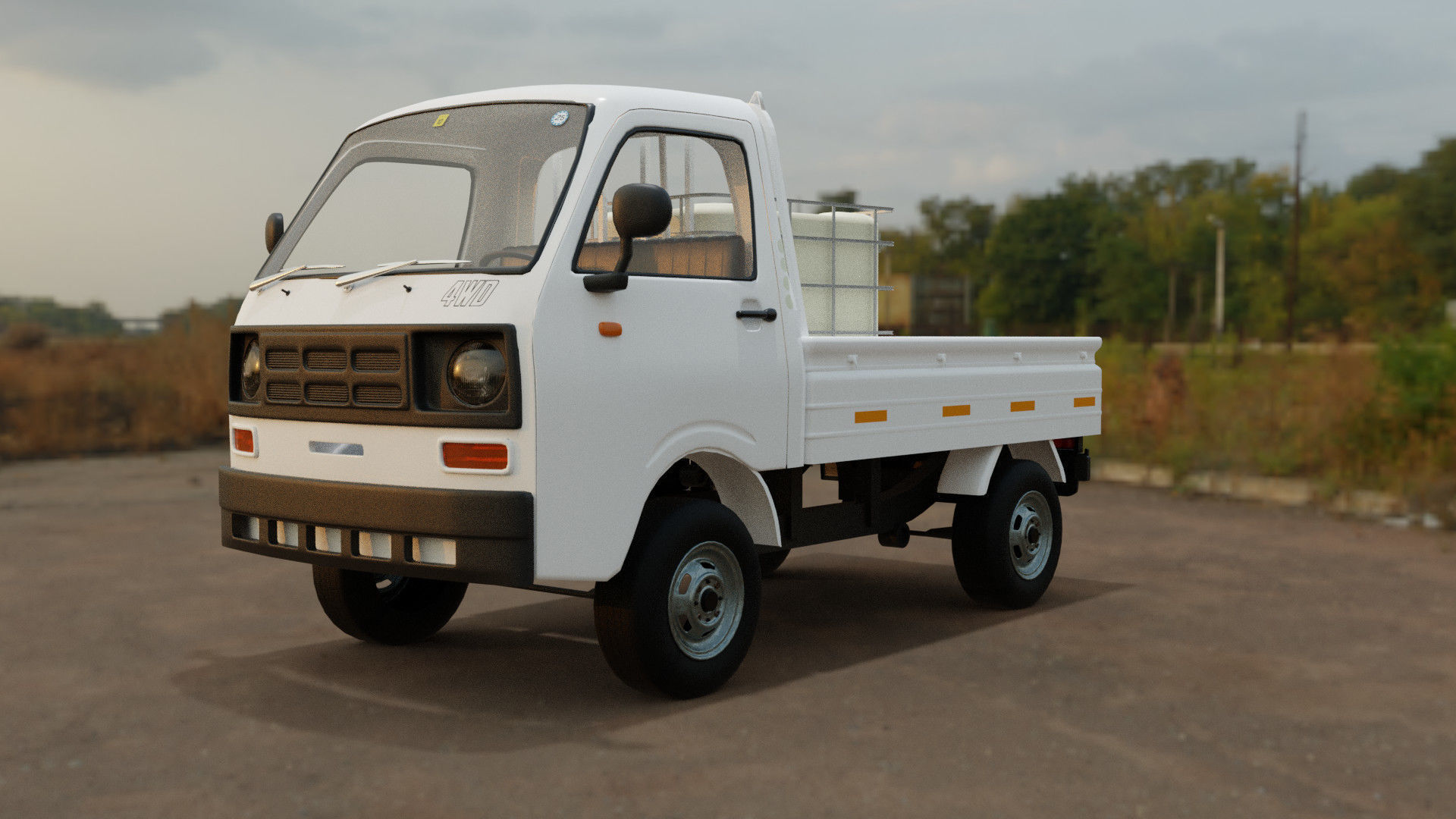 suzuki carry 3D model | CGTrader