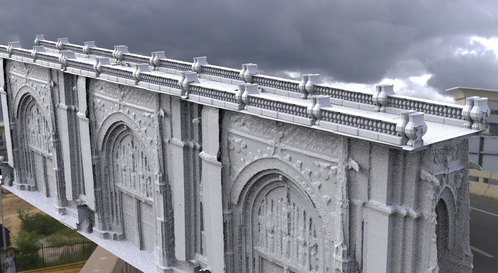 Gothic Bridge Fantasy design 3D model | CGTrader
