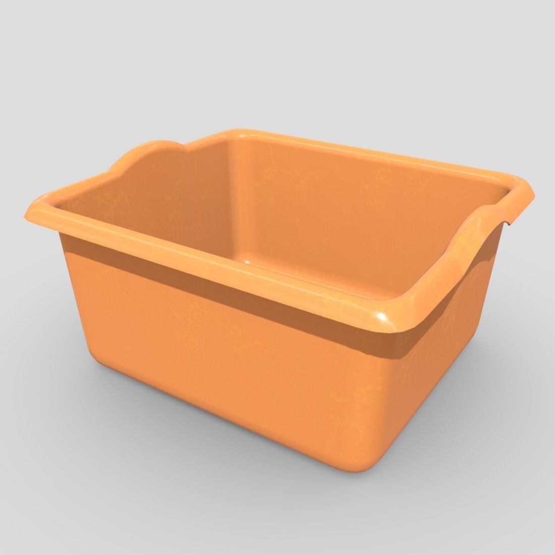 3D model Plastic Wash Basin 3 VR / AR / low-poly | CGTrader