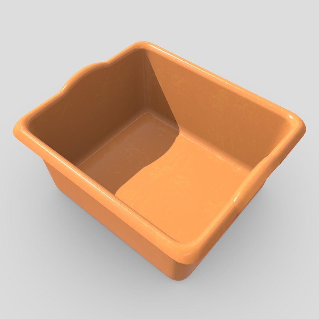 3D model Plastic Wash Basin 3 VR / AR / low-poly | CGTrader