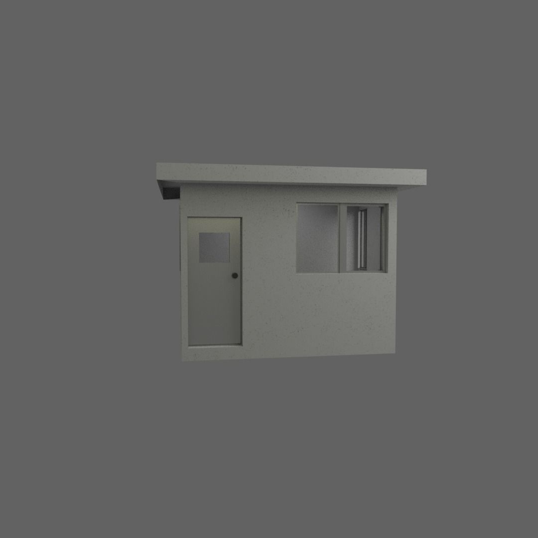 Security room free VR / AR / low-poly 3D model | CGTrader