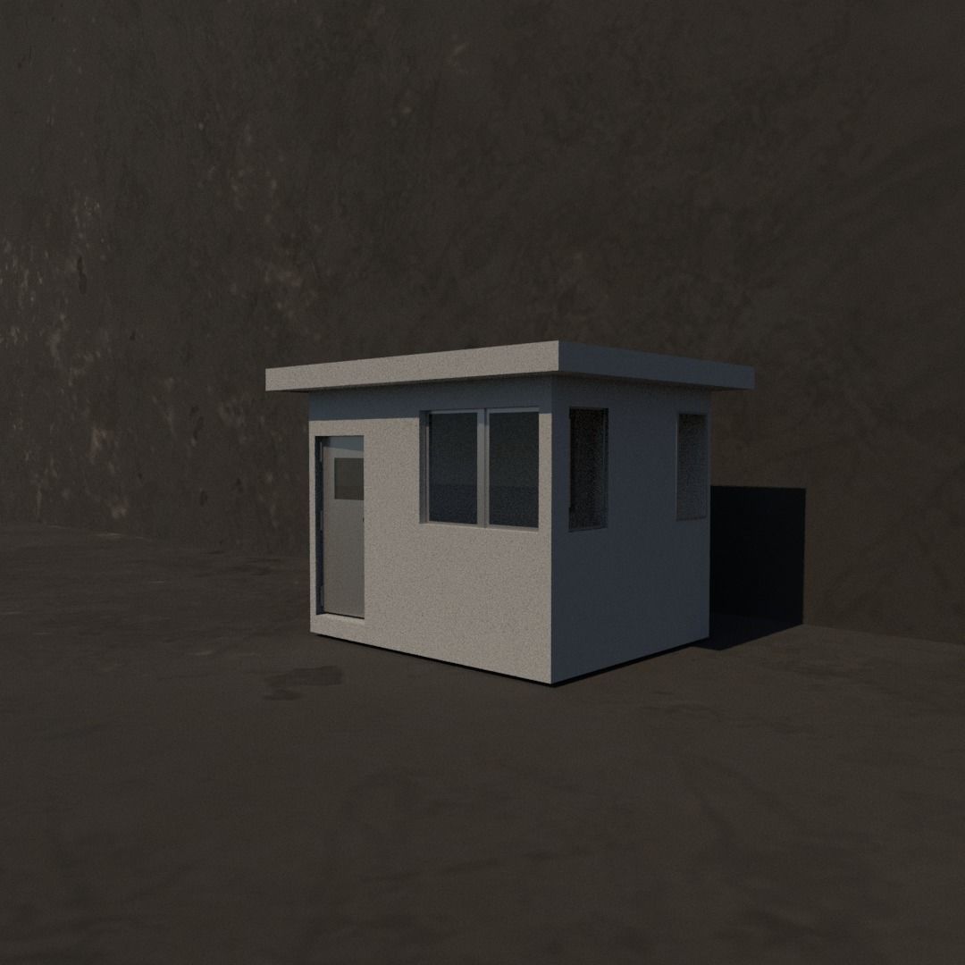 Security room free VR / AR / low-poly 3D model | CGTrader