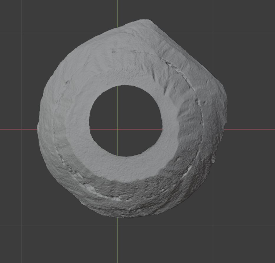 Round Concrete Block 3D model | CGTrader