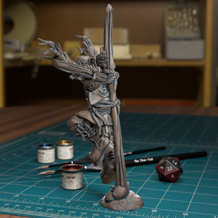 Strawman Scarecrow 02 - Presupported 3D model 3D printable | CGTrader