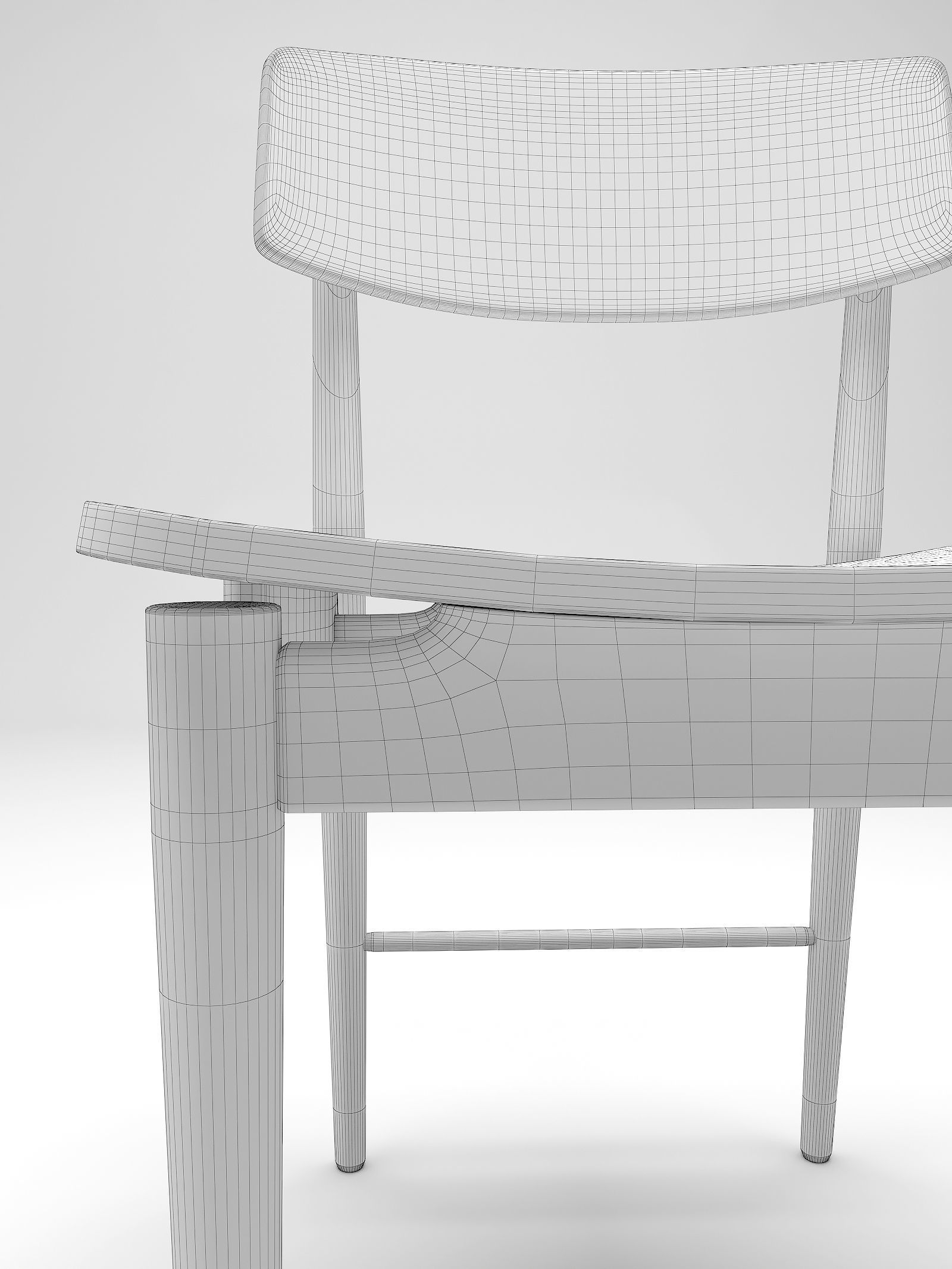 Chair 3D Model wooden free 3D model | CGTrader