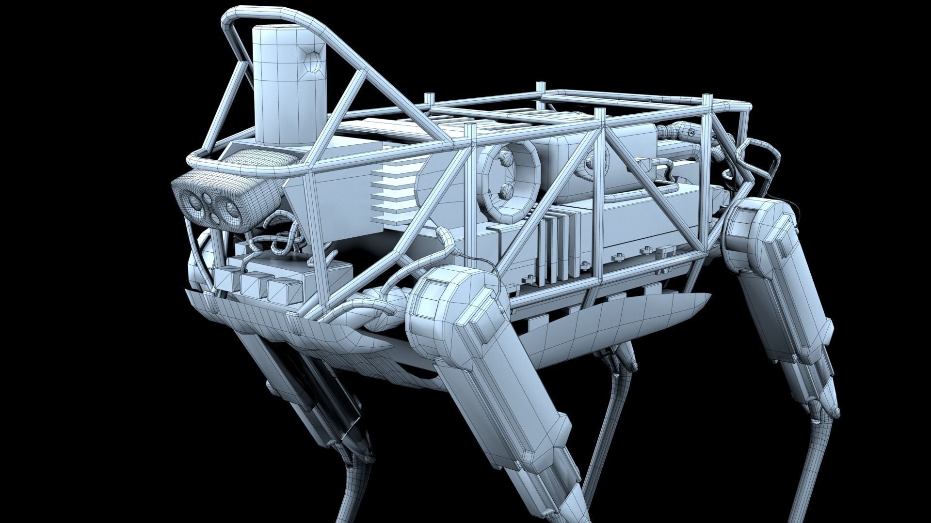 3D model Spot Classic Robot Boston Dynamics VR / AR / low-poly | CGTrader