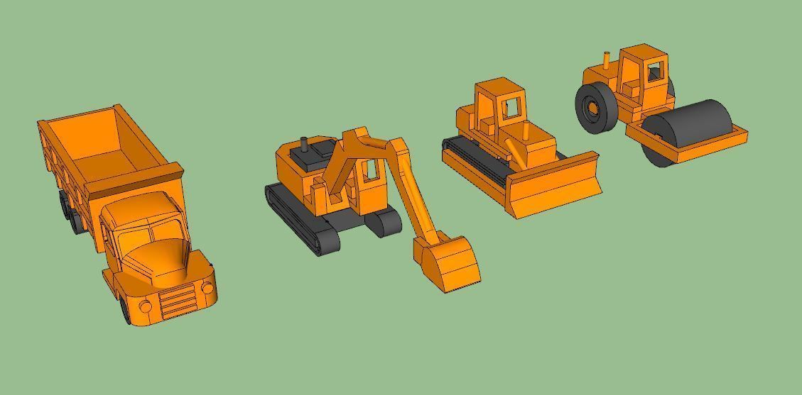 Heavy Duty Truck Vehicle by Outland Models 3D Printable 3D model 3D ...