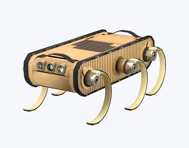 3D model RHex Robot Boston Dynamics VR / AR / low-poly | CGTrader